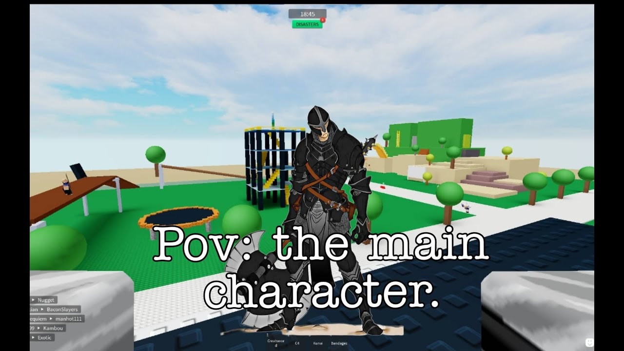POV: wanna be main character - YouTube