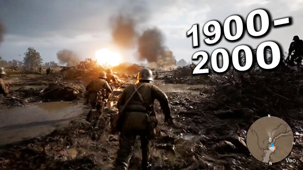 Every Decade of the 20th Century as a Video Game (A.I. Video) - YouTube