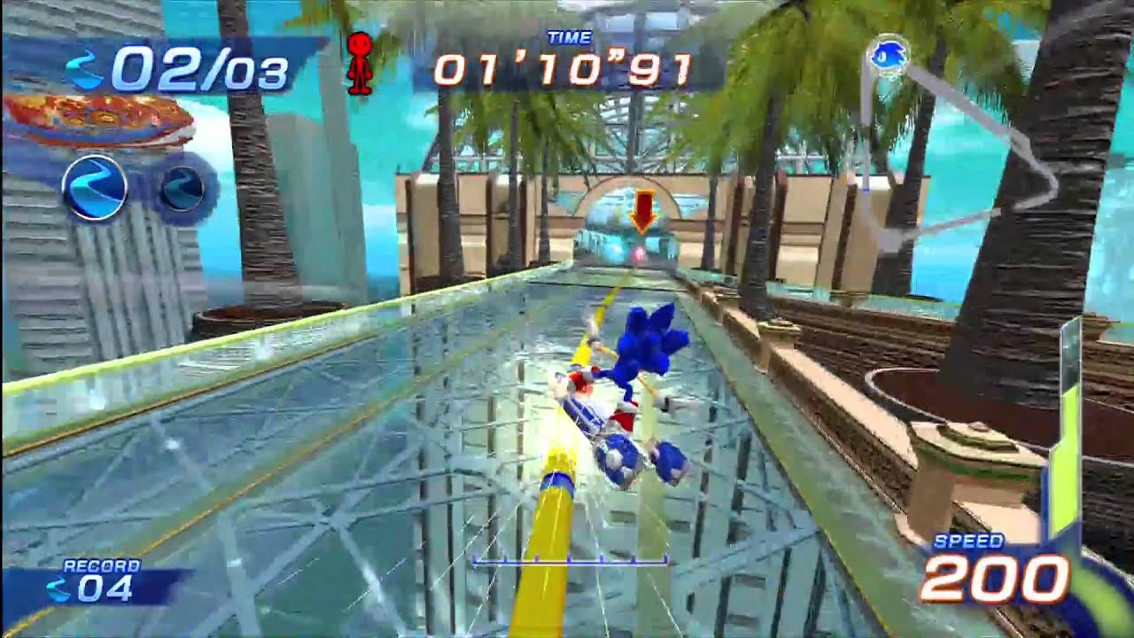 Sonic Free Riders: Team Heroes Mission 3 (S Rank) - YouTube