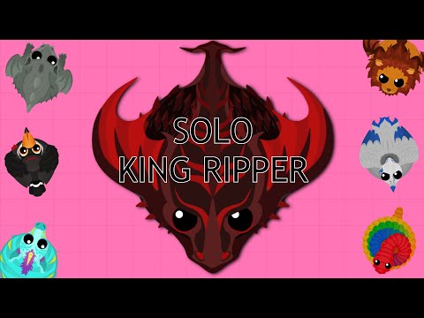SOLO KING RIPPER GAMEPLAY!! // KING RIPPER IN LESS THAN 3 HOURS! // MOPE.IO