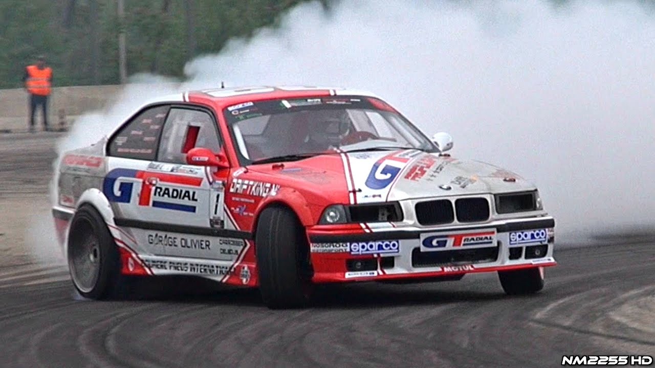 LSX 454 V8 Powered BMW M3 E36 Tearing Up The Asphalt!! - YouTube