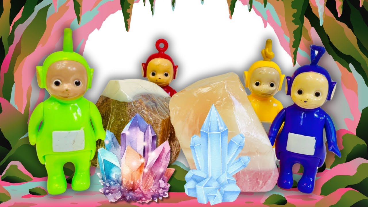 Teletubbies Toys CRYSTAL Cave Adventure!! - YouTube