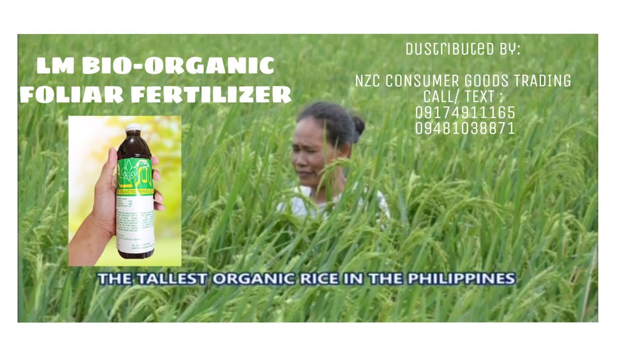 LM BIO-ORGANIC FOLIAR FERTILIZER - YouTube