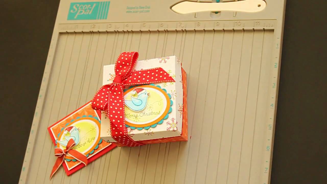 3 x 3 Notecard Box - YouTube