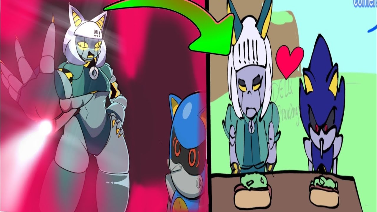 Metal Sonic quiere conseguir novia ( COMIC FANDUB ) - YouTube