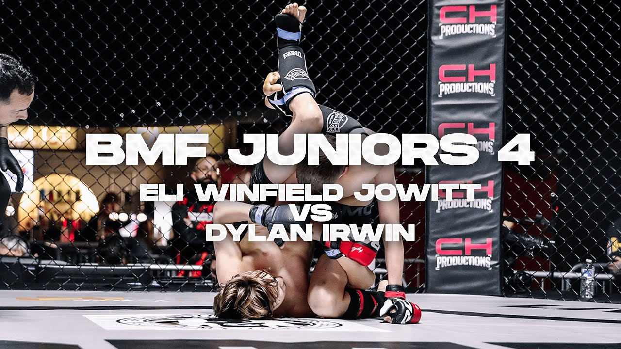 BMF Juniors 4 | Dylan Irwin vs Eli Winfield Jowitt | Junior MMA ...