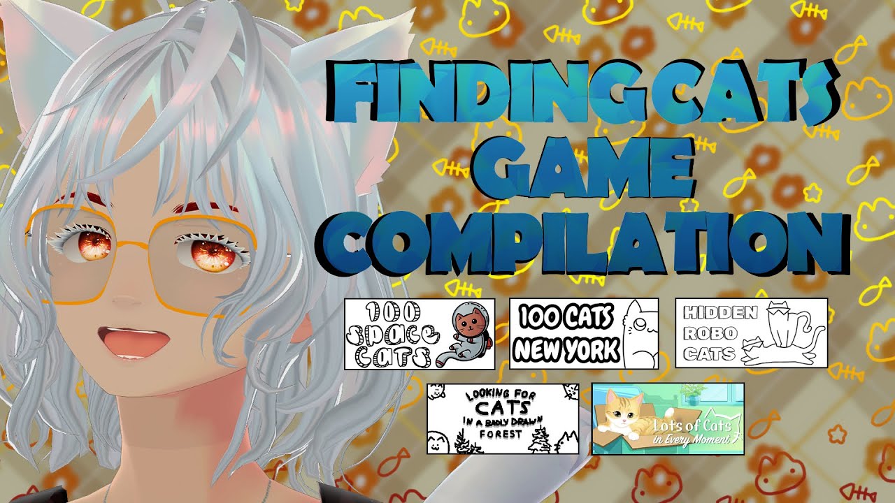 More cats to find! [compilation of finding cat games] - YouTube