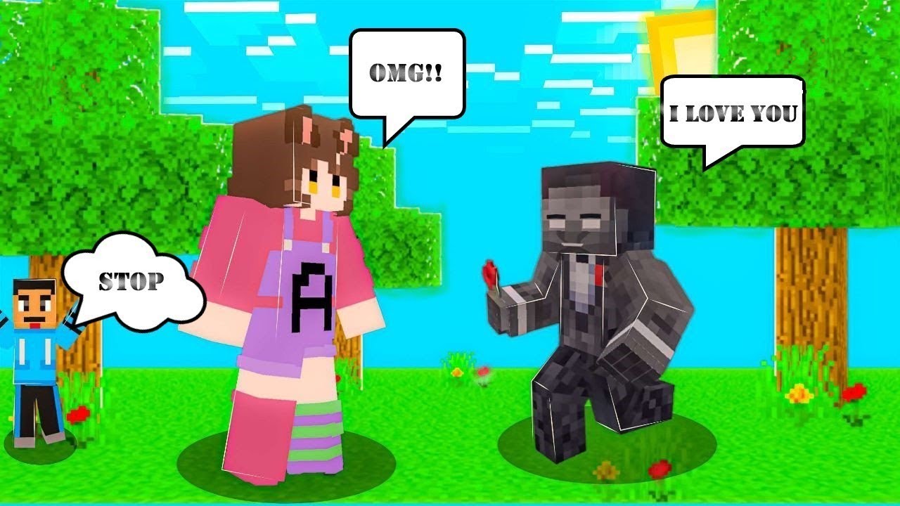 I MADE My Friend BREAKUP In Minecraft! - YouTube