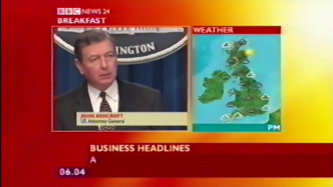 BBC News 24 - Breakfast 16th January 2002 - Archive VHS Recording - YouTube