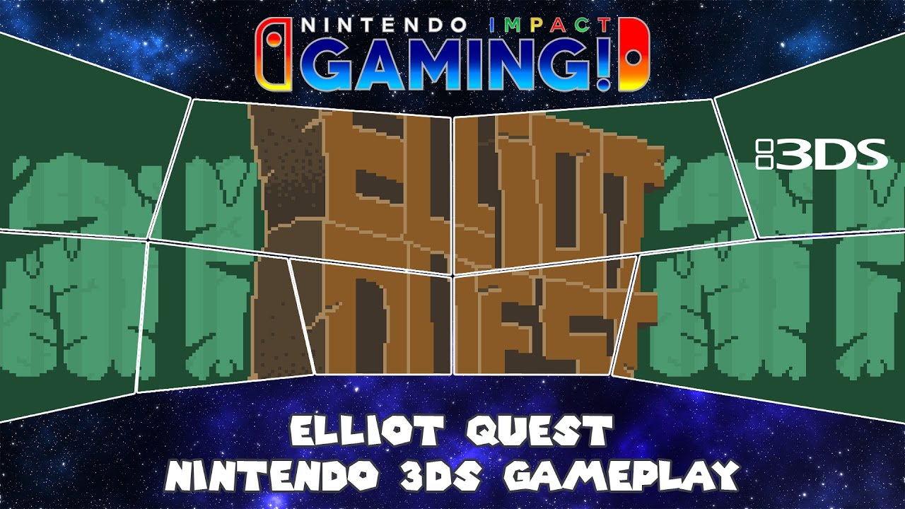 Elliot Quest Nintendo 3DS Gameplay - YouTube
