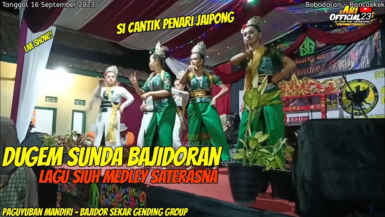 💥Dugem Musik Sunda Lagu Siuh Medley| Wanita Cantik Jaipongan|Sekar ...
