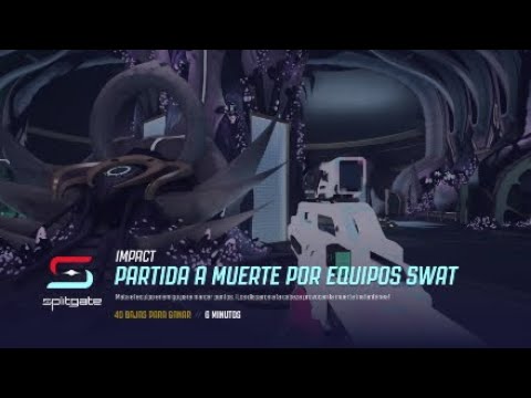 Splitgate 3º gameplay modo swat (gameplay cancelado - YouTube