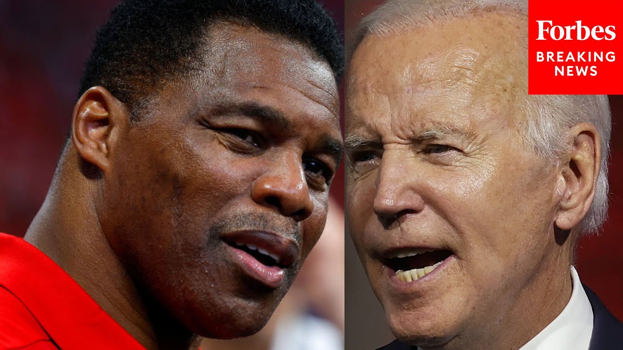 'We Can't Let Our President Divide Us': Herschel Walker Slams Biden ...