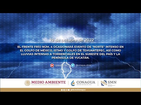 19 de octubre de 2022 8:00h #pronósticodeltiempo