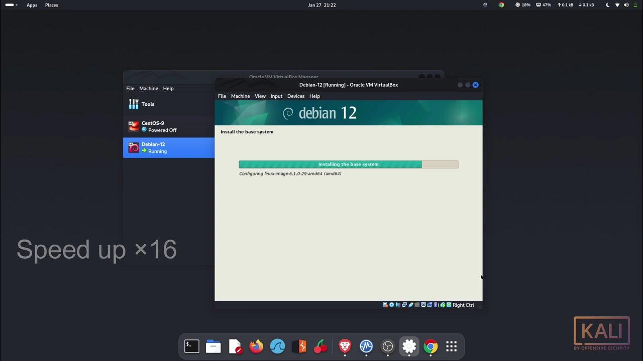 Debian OS installation in VirtualBox | Debian minimal installation | Debian minimal Server ...