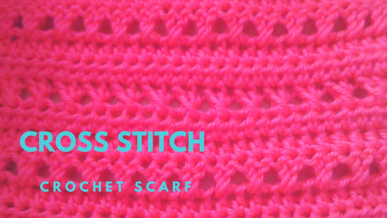 Easy Crochet Scarf - YouTube