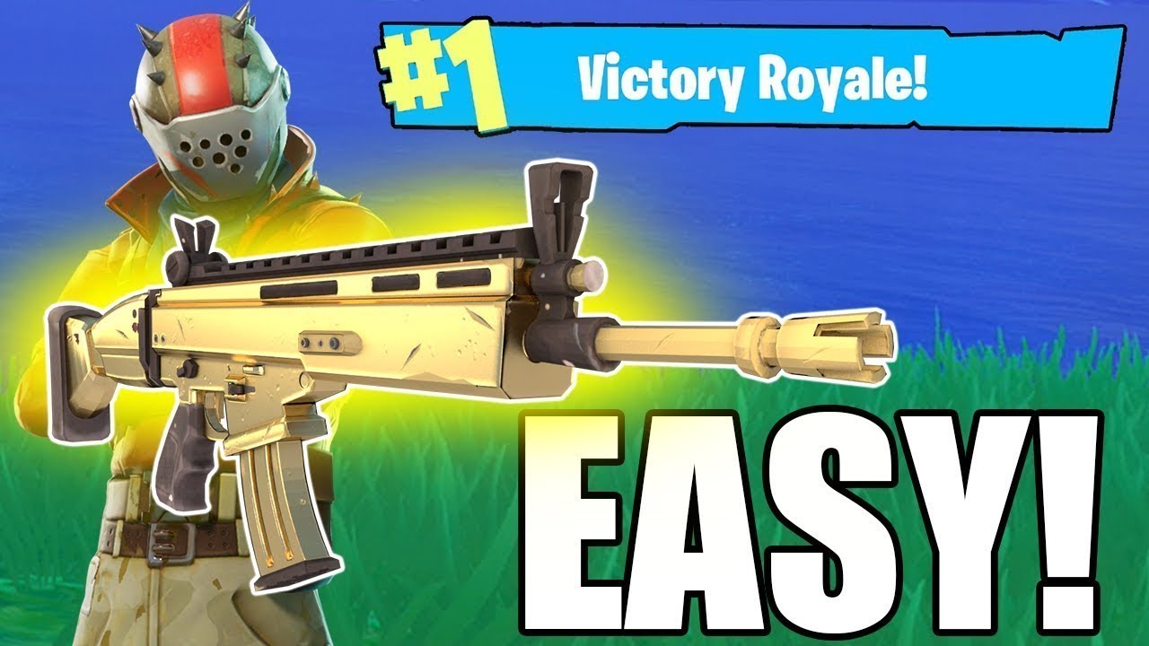 Fortnite how to easily get a scar - YouTube