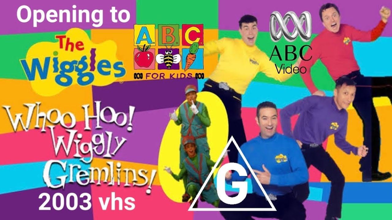 Opening to the Wiggles whoo hoo! Wiggly gremlins! 2003 VHS - YouTube