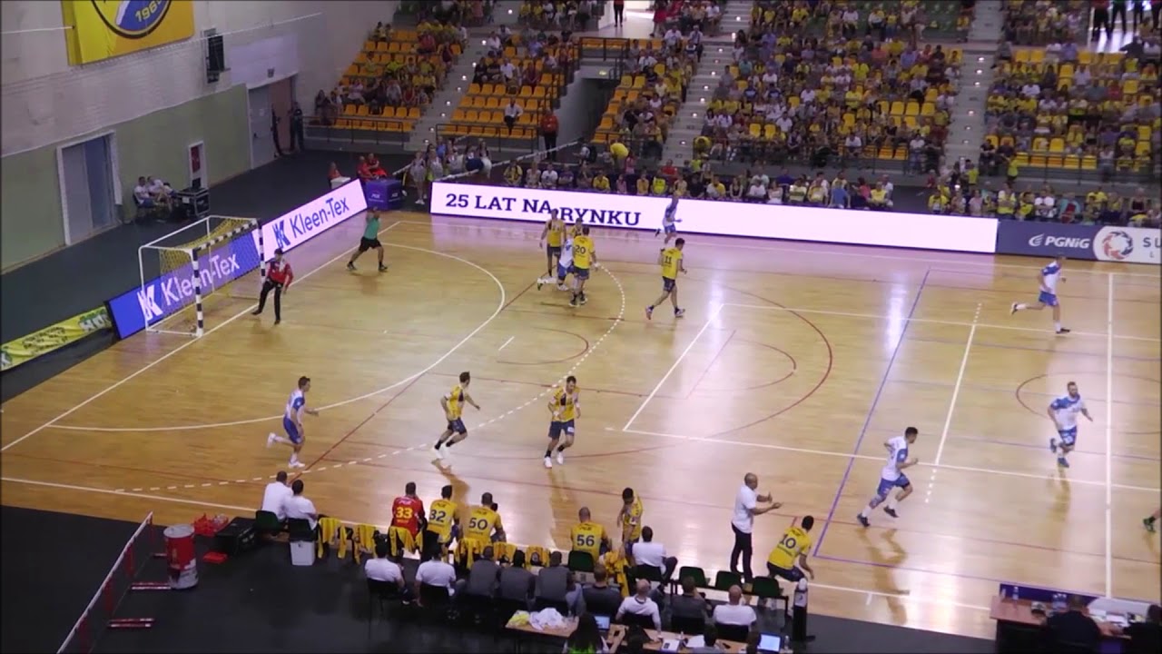 Tomasz Grzegorek - handball player, pivot, line player - YouTube