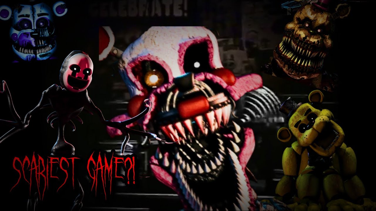 FNAF JUMPSCARE MONTAGE! (It was scary...) [stream highlights] - YouTube