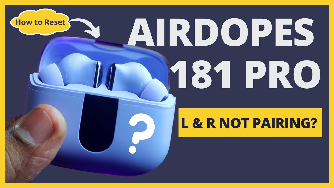 How to reset Boat Airdopes 181 Pro & 121 Pro Plus earbuds in Tamil ...