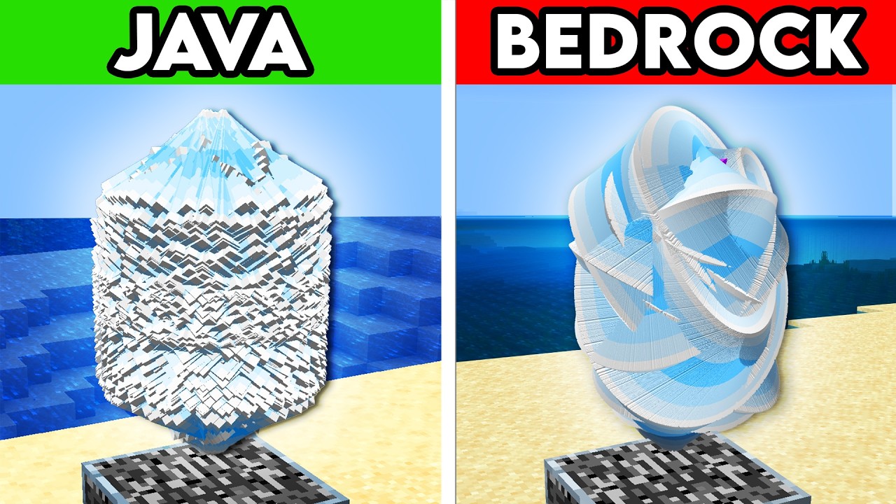 31 Minecraft Java VS Bedrock Dolog - YouTube