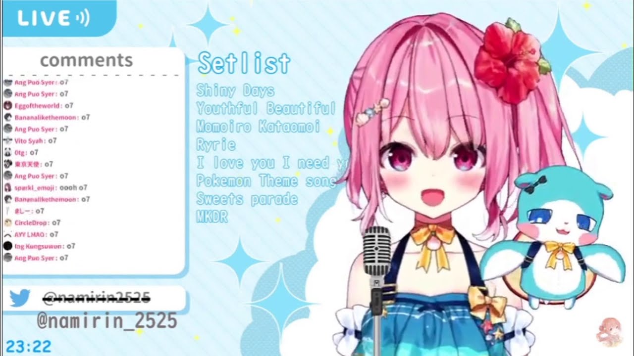 *namirin Ending Anthem but in Live 2D 🌺 - YouTube