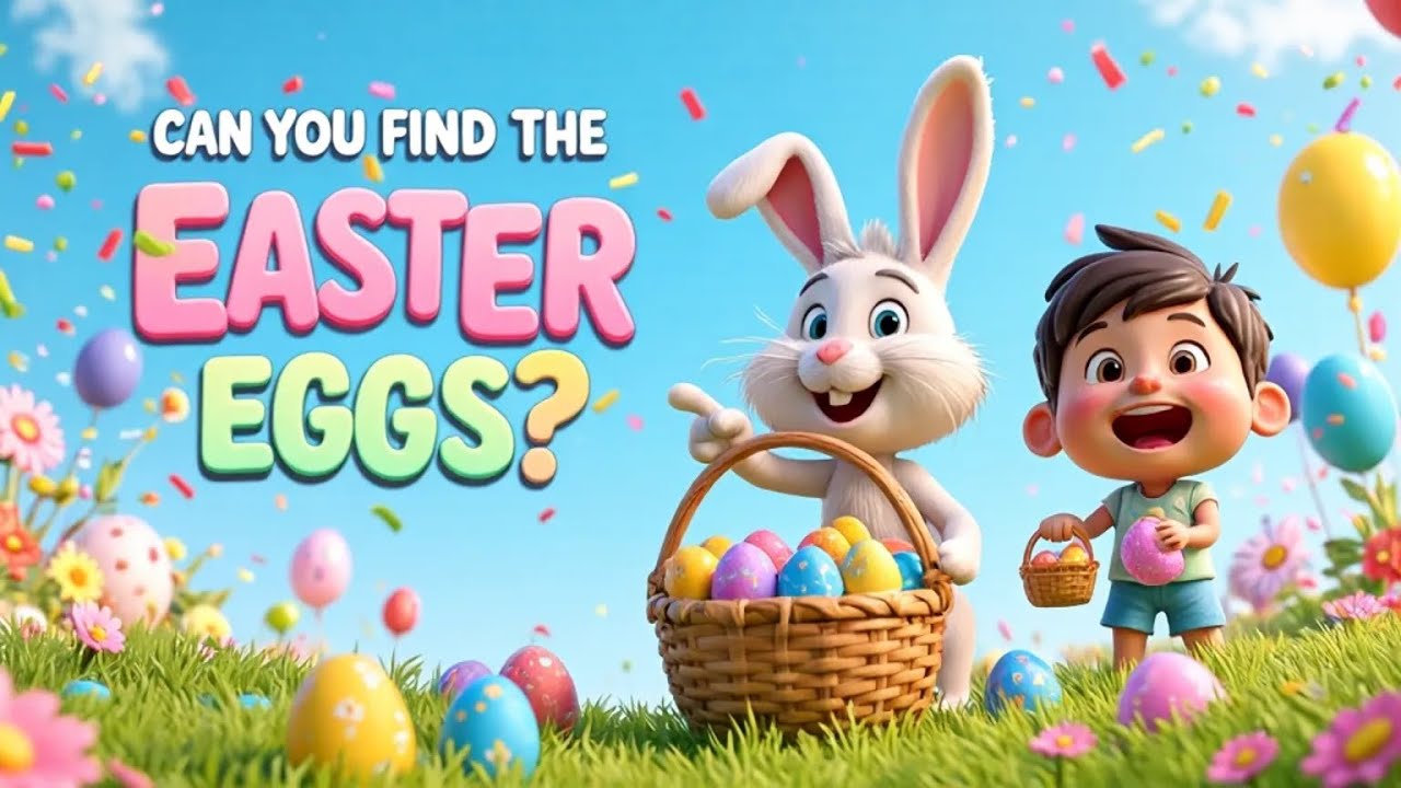 🐰👀Easter 2026 | We’re Going on an Easter Egg Hunt – Can YOU Find All ...