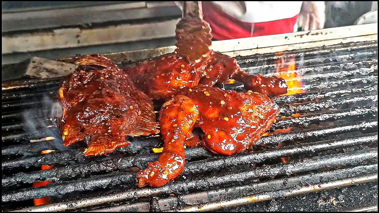 Ayam Celup Mang Asep 🔥 Spesialis Ayam Bakar Bumbu Autentik yang Bikin Nagih! - YouTube