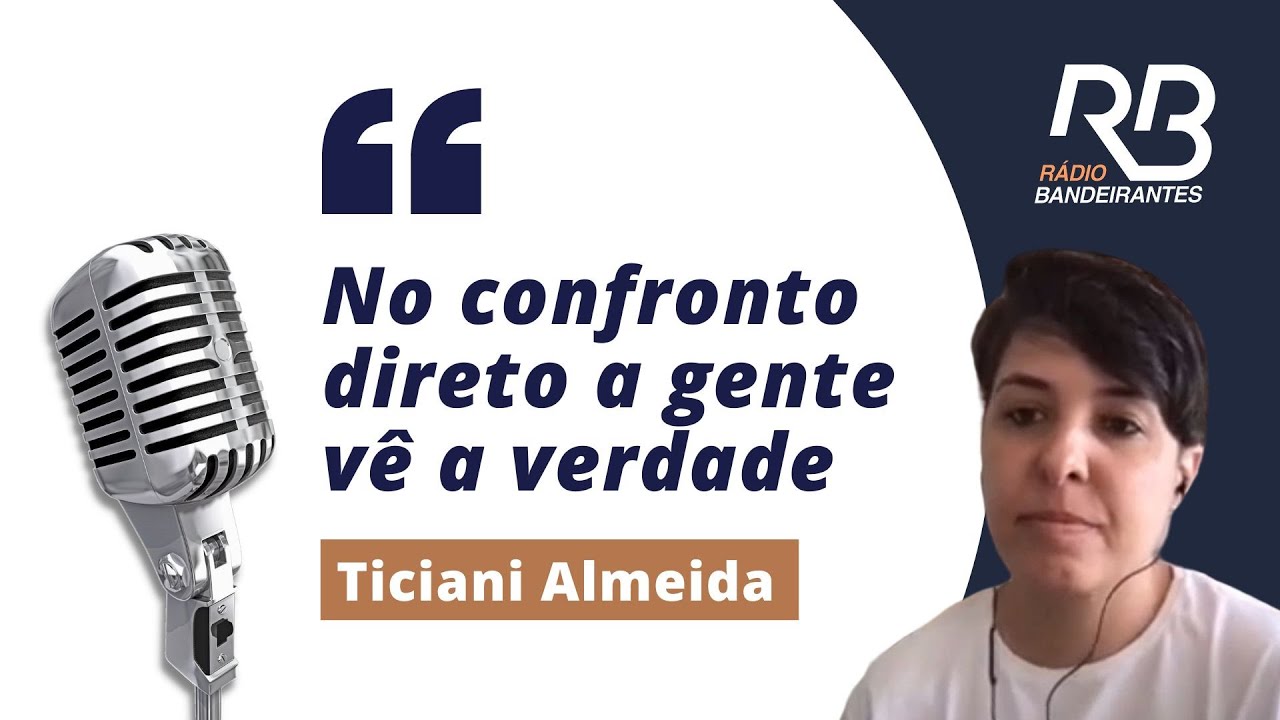 Ticiani Almeida: "No confronto direto a gente vê a verdade" - YouTube