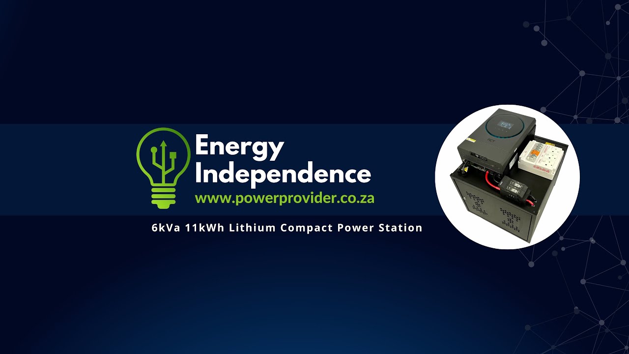 The 6kVa Compact Power Station from Energy Independence in action - YouTube