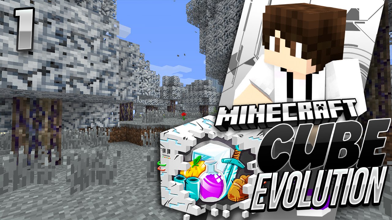 Minecraft Cube Evolution: E1 - Exploring! (Modded Minecraft) - YouTube