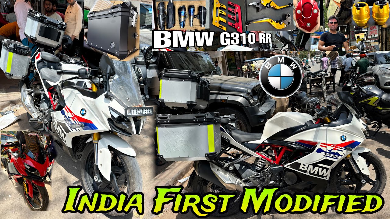 bmw g310rr touring setup modifications | bmw g310rr Modified ...