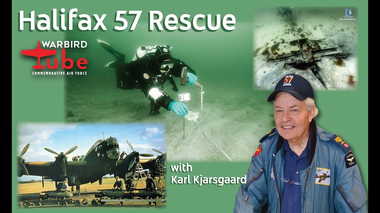 CAF Warbird Tube - Halifax 57 Rescue Mission - YouTube