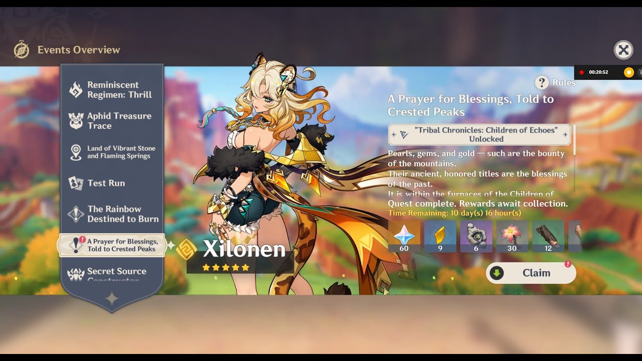 Xilonen Story Cutscene Animation / #genshinimpact 5.1 - YouTube