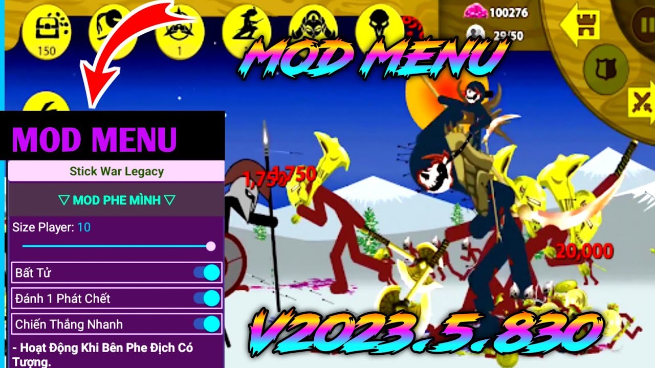 Stick War Legacy Mod Menu 2023.5.830 Unlock 🔥 - YouTube