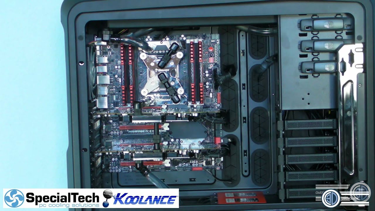 CKC - Complete - Coolermaster Koolance Cosmos - YouTube
