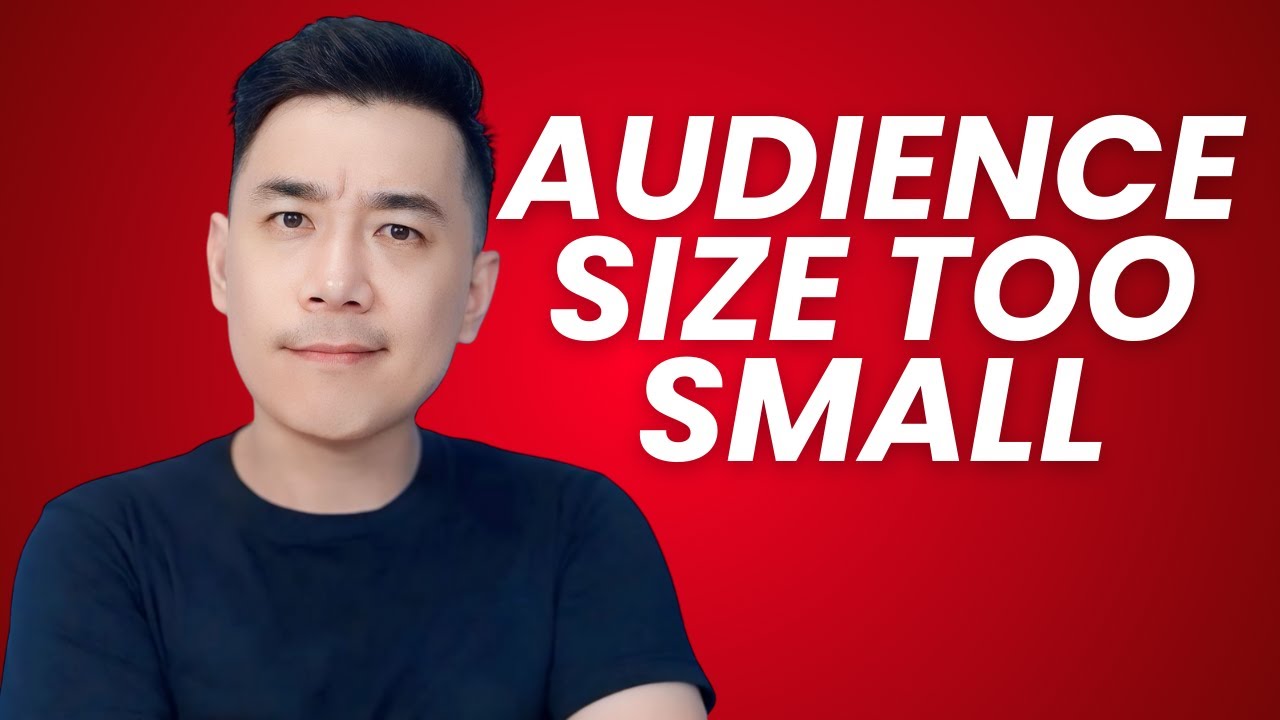 Facebook Ads Manager Says Audience Size is Too Small - YouTube