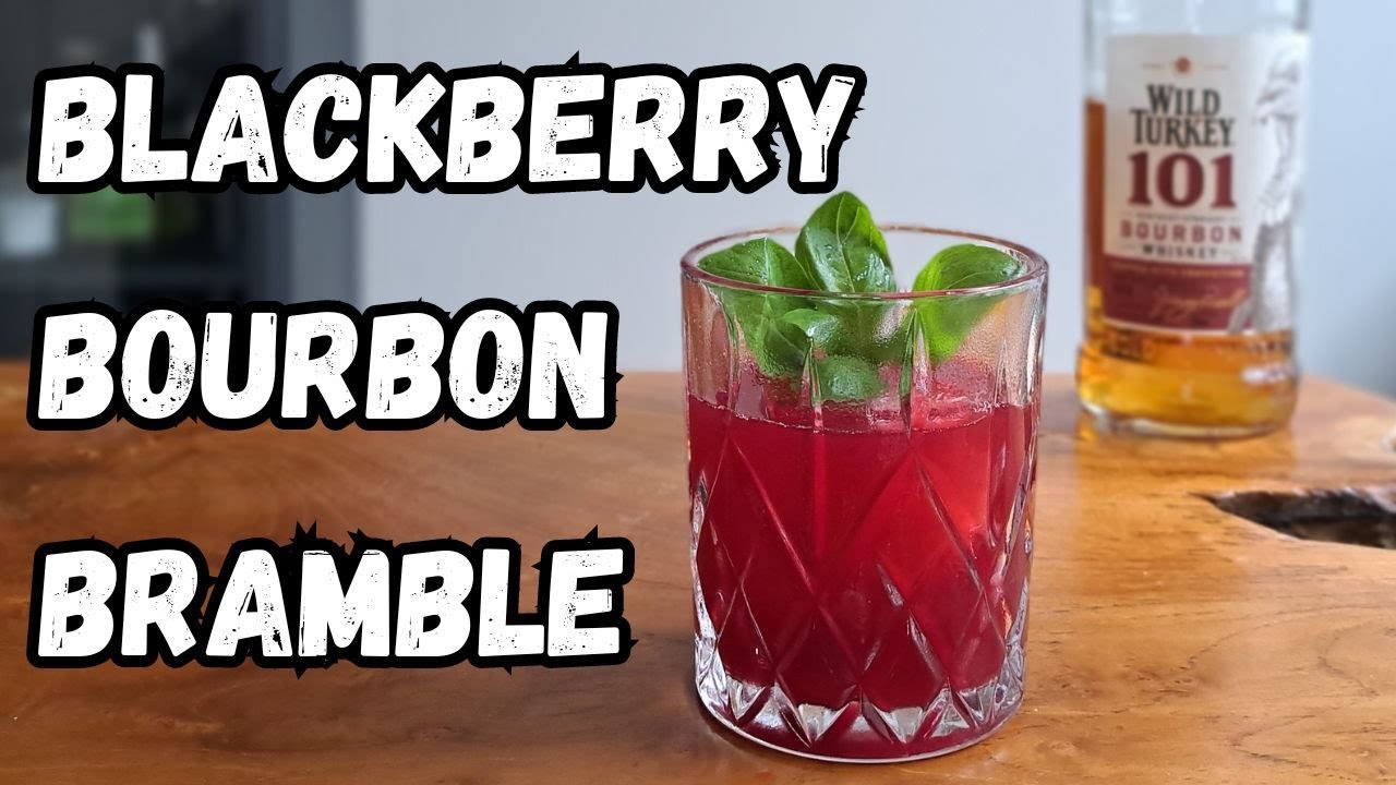 You NEED to Try This! | Blackberry Bourbon Bramble Cocktail Recipe ...