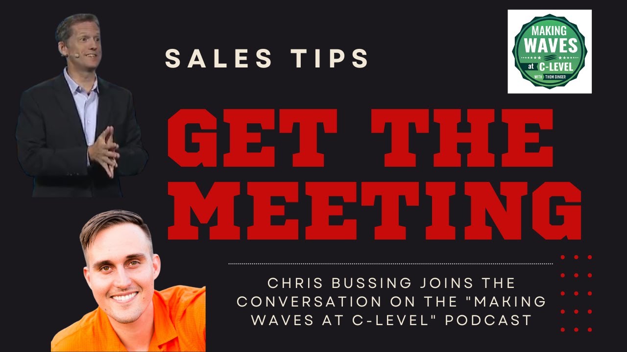 COLD CALLS and Getting The Meeting with Chris Bussing - MAKE MORE MONEY ...