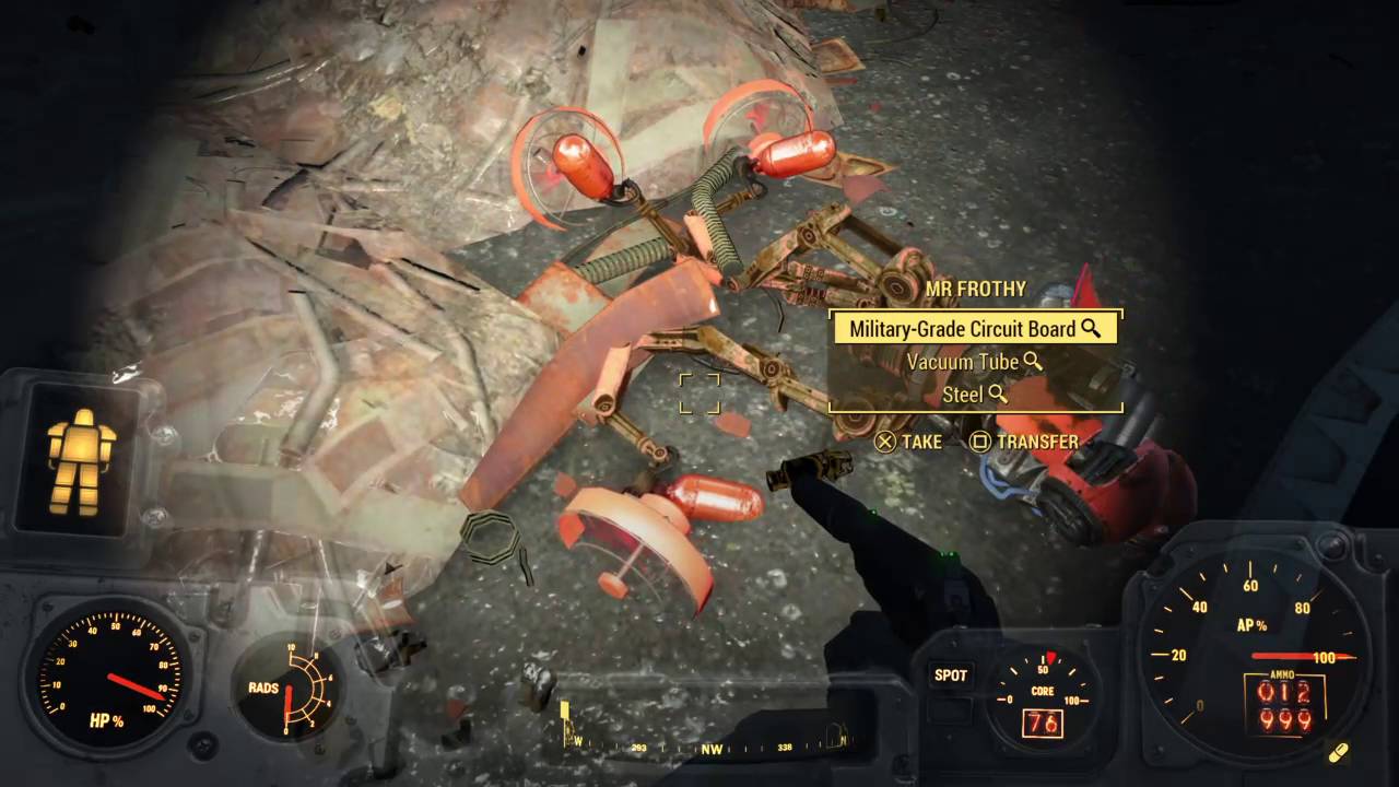 Fallout 4 - Clearing Galactic Zone - YouTube