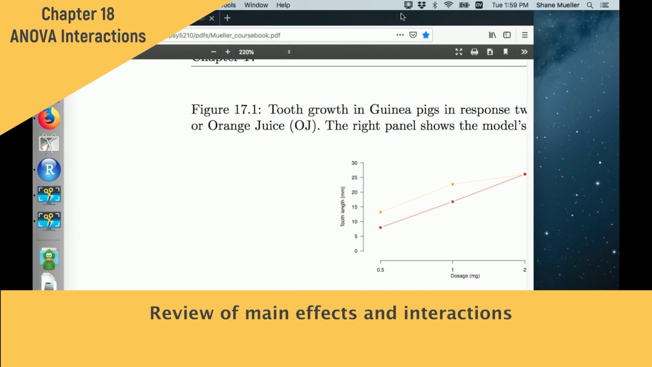 Chapter 18: ANOVA with interactions - YouTube