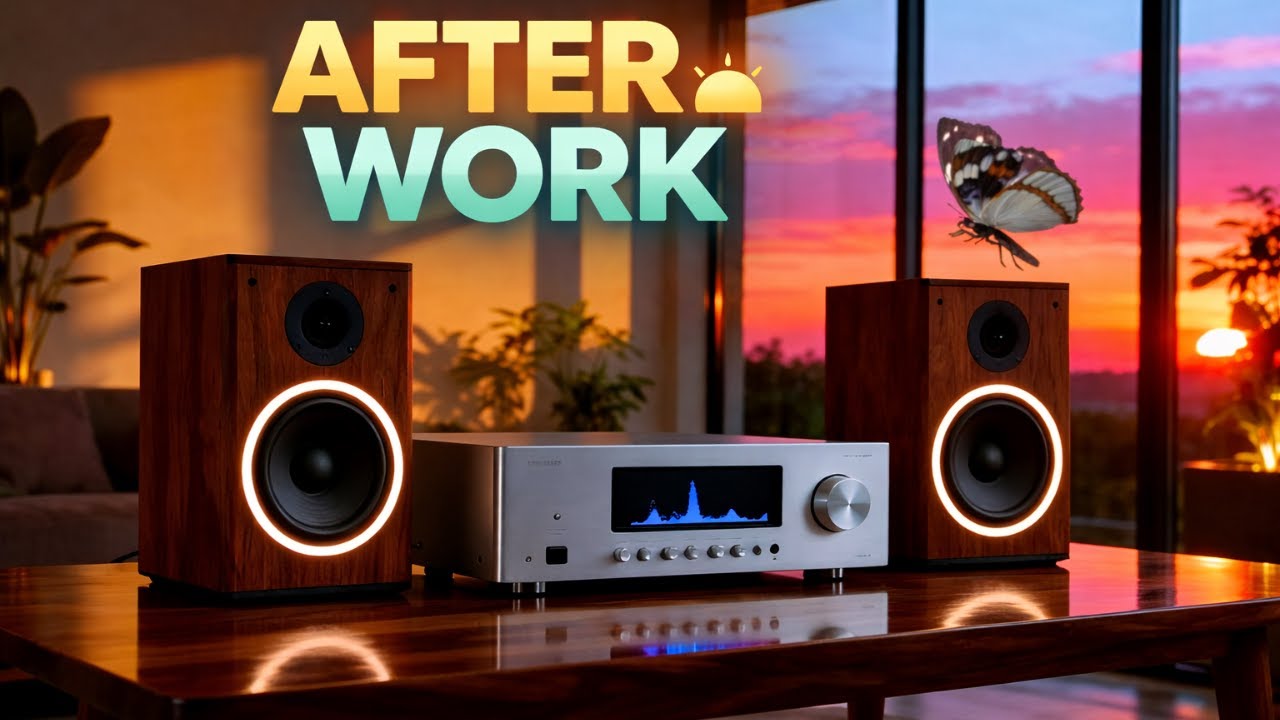 After Work Relax ☕ Smooth Jazz & R&B | Cozy Evening at Home - YouTube