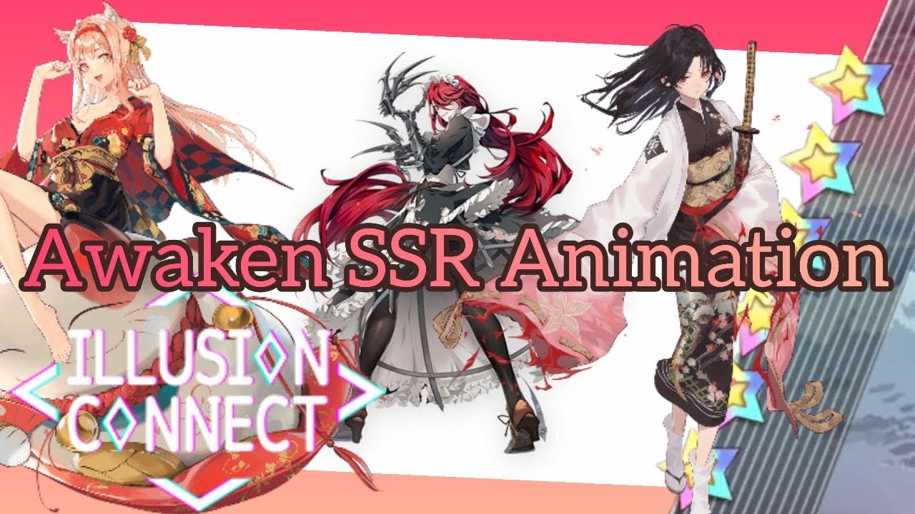 Illusion Connect Global: All Awaken Character Cutscene Animation! - YouTube
