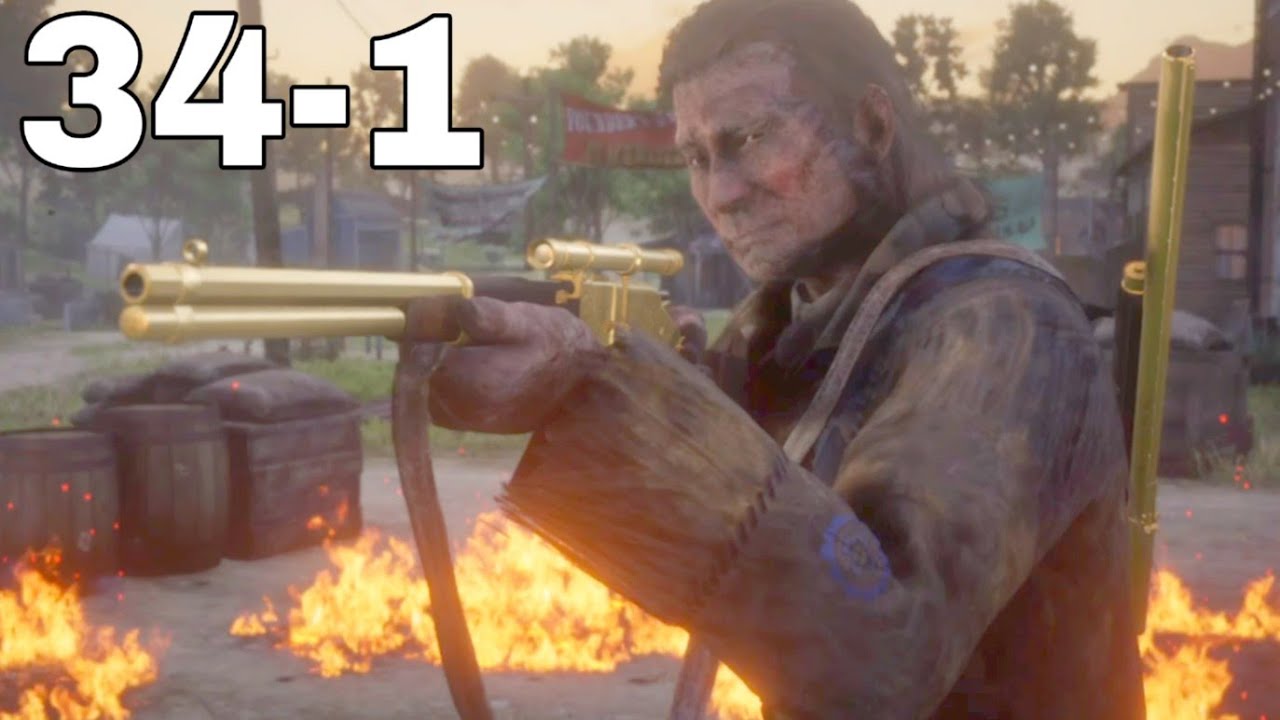34-1 IN ''SPARATORIA'' BLACKWATER ! RED DEAD ONLINE (RDR 2) - YouTube