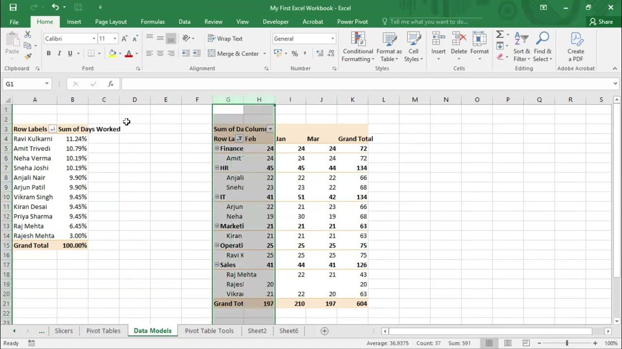 EXCEL - Pivot Table - Design tool #viralvideo #viralvideos #spreadsheet #spreadsheets # ...