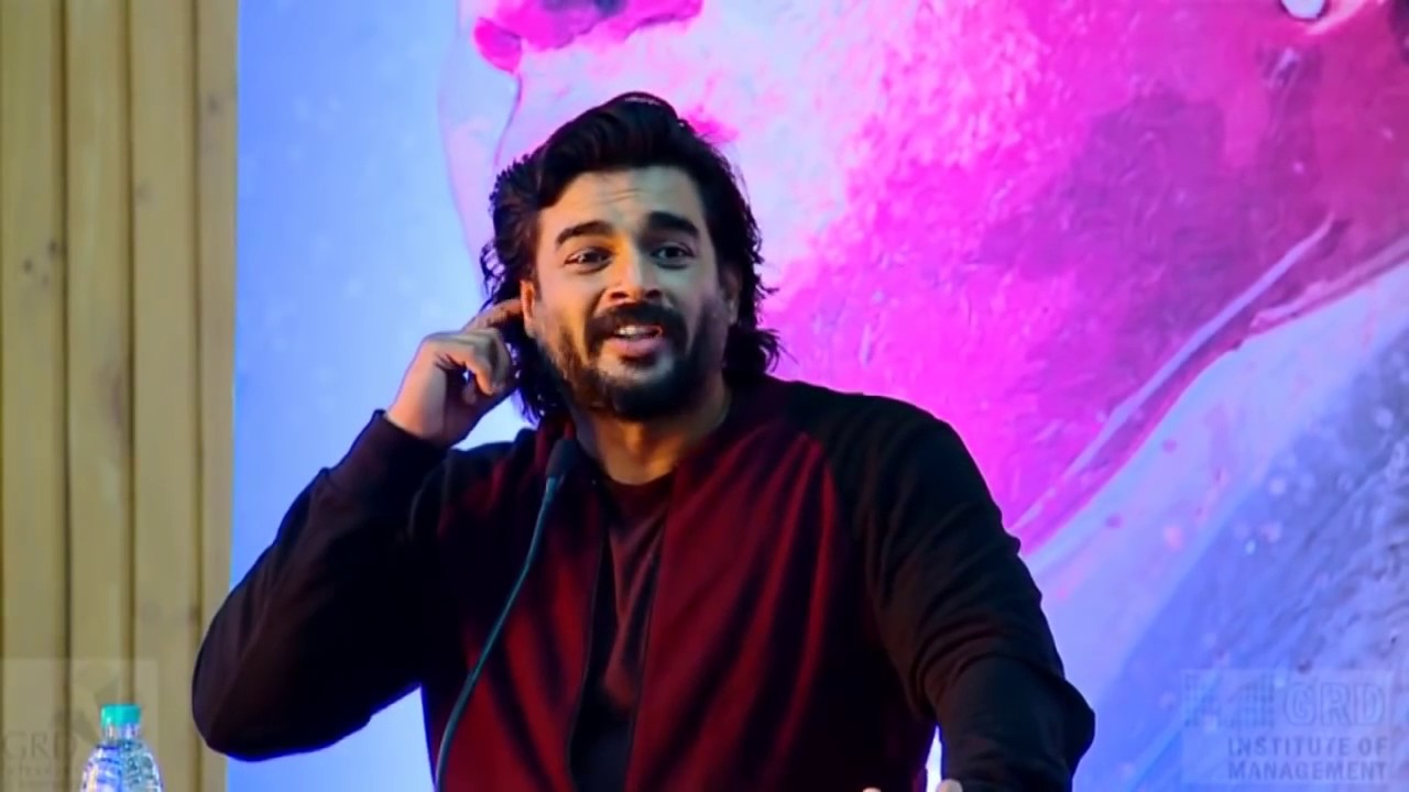 R Madhavan's inspiring speech 2016 - YouTube