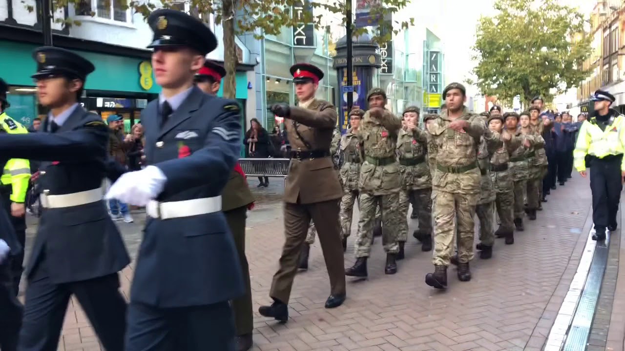 Remembrance Day at Croydon - YouTube