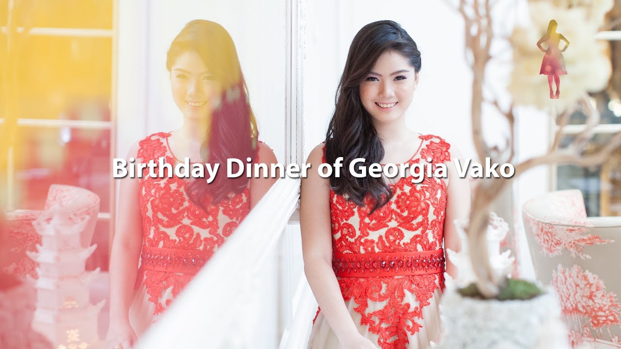Sweet Seventeen Birthday Dinner Highlight of Georgia Vako - YouTube