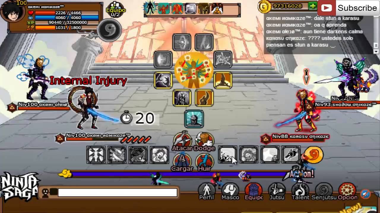Team Akemi VS Team onikaze Pvp 2vs2 - YouTube